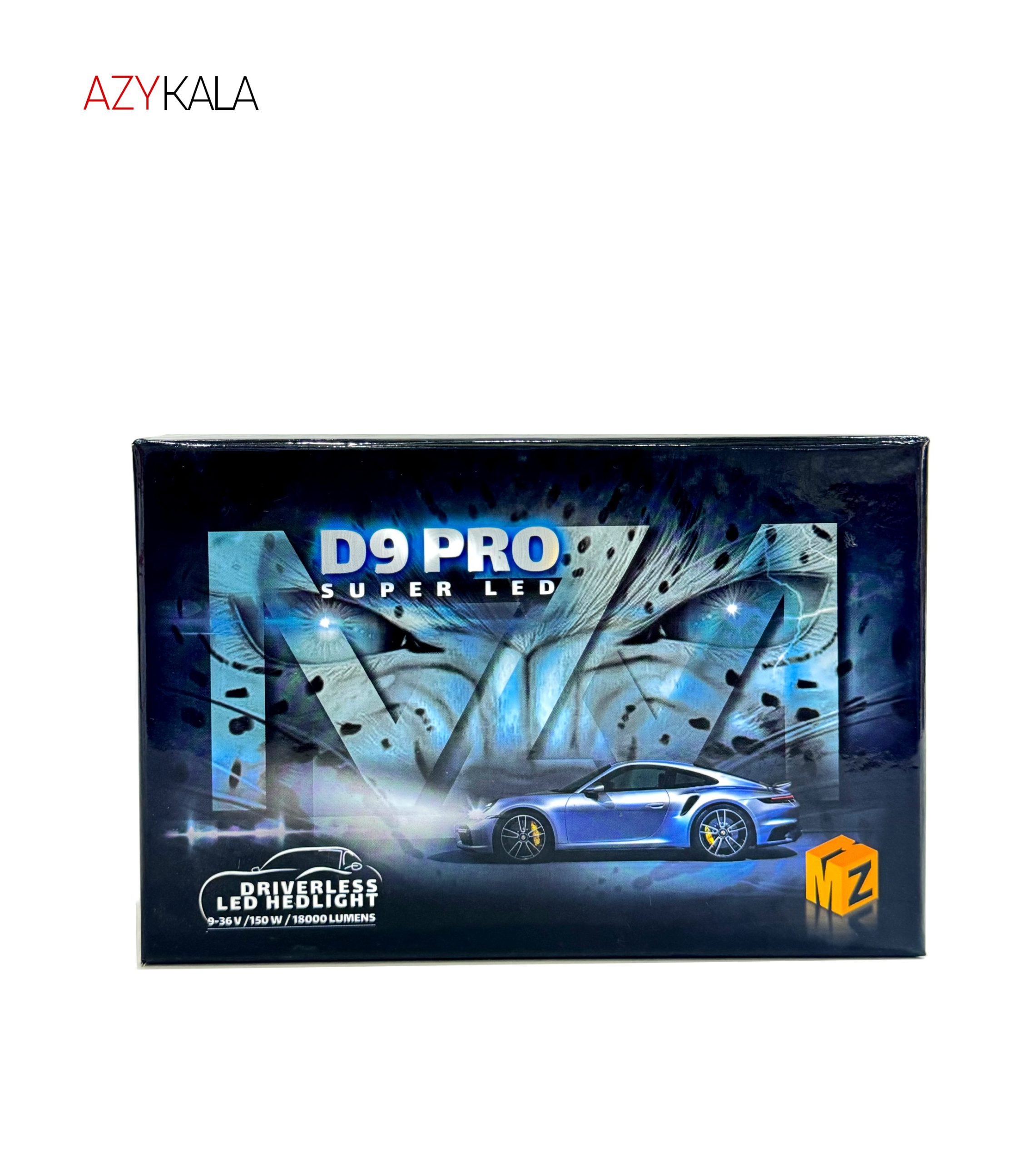 هدلایت d9pro با برند mzm و دارای گارانتی 6 ماهه بسیار پر نور 🔥_ آزی کالا